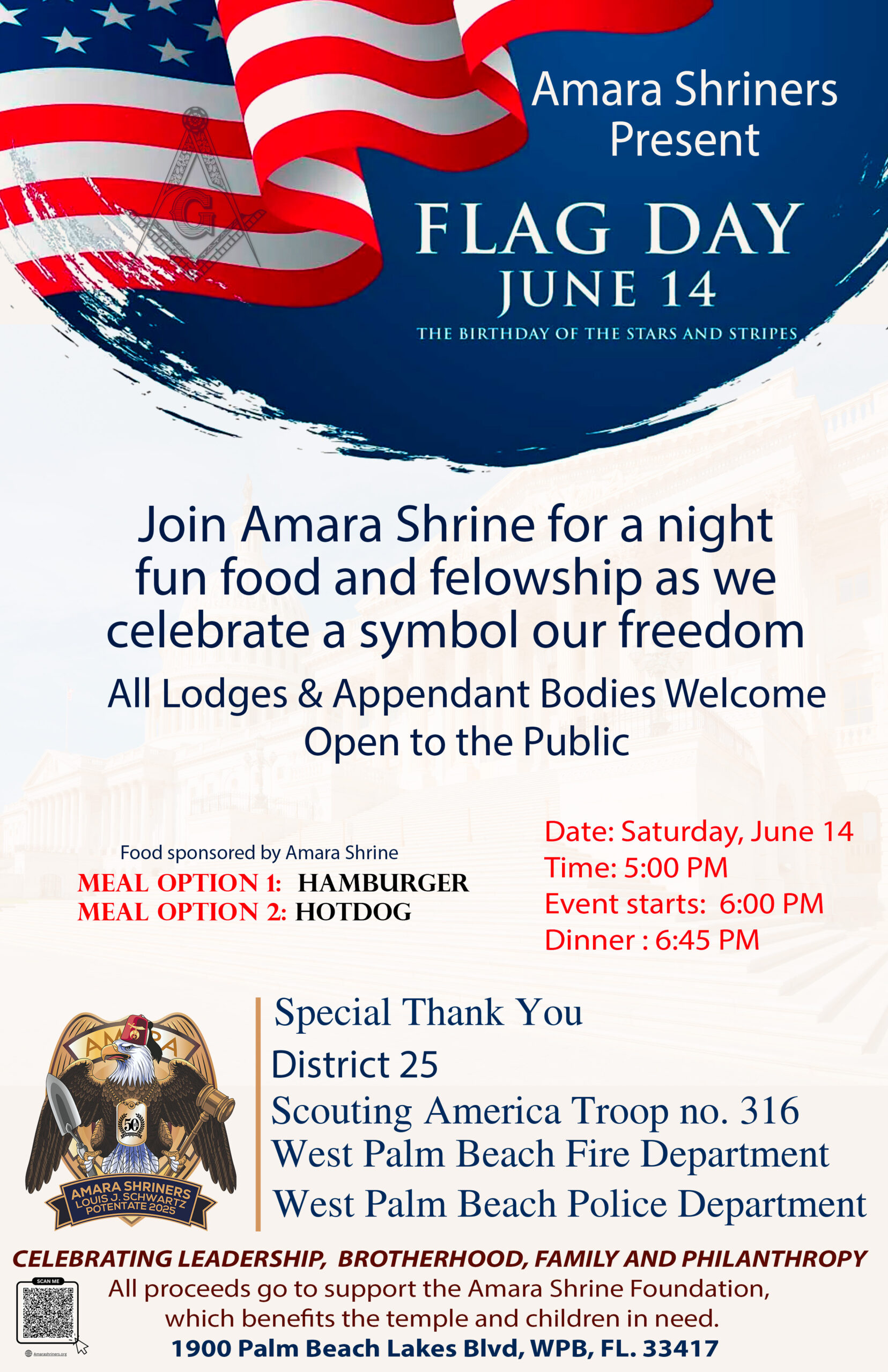 AMARA Flag Day Celebration – Master Mason Association